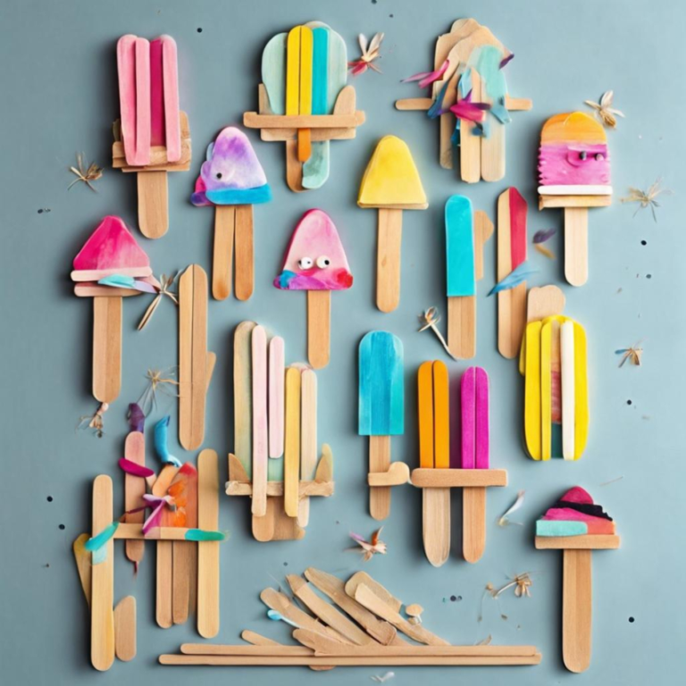 Unleash Your Creativity with 50 Popsicle Stick Crafts - Daniel Oren